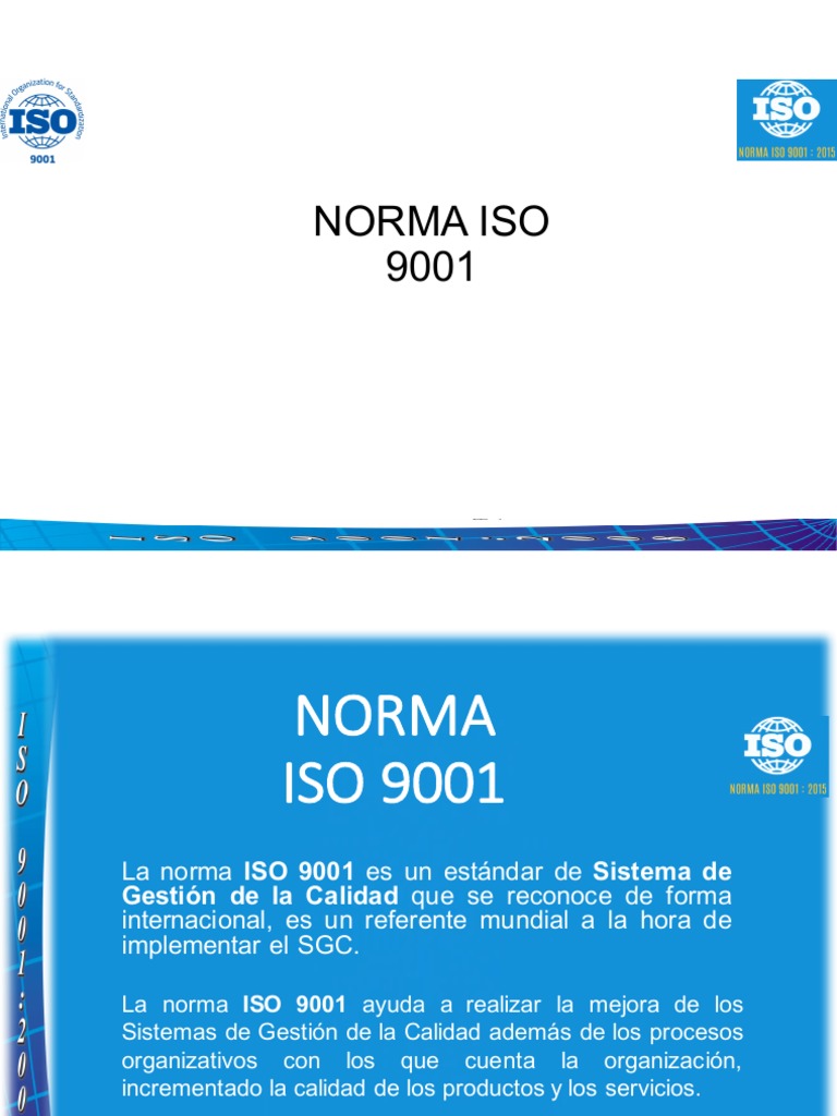 Fundamentos ISO 9001 | PDF