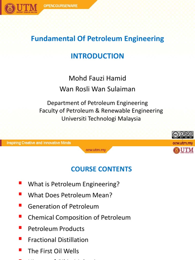 Fundamental Of Petroleum Engineering - UTM شامل PDF | PDF | Porosity ...