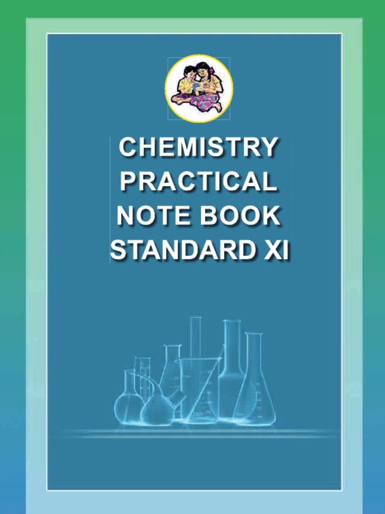 (Agm'Zemó Àmë' (JH$ ZM - XDHR B'Îmm 11 DR) Chemistry Practical Notebook Standard Xi | PDF | Mole ...