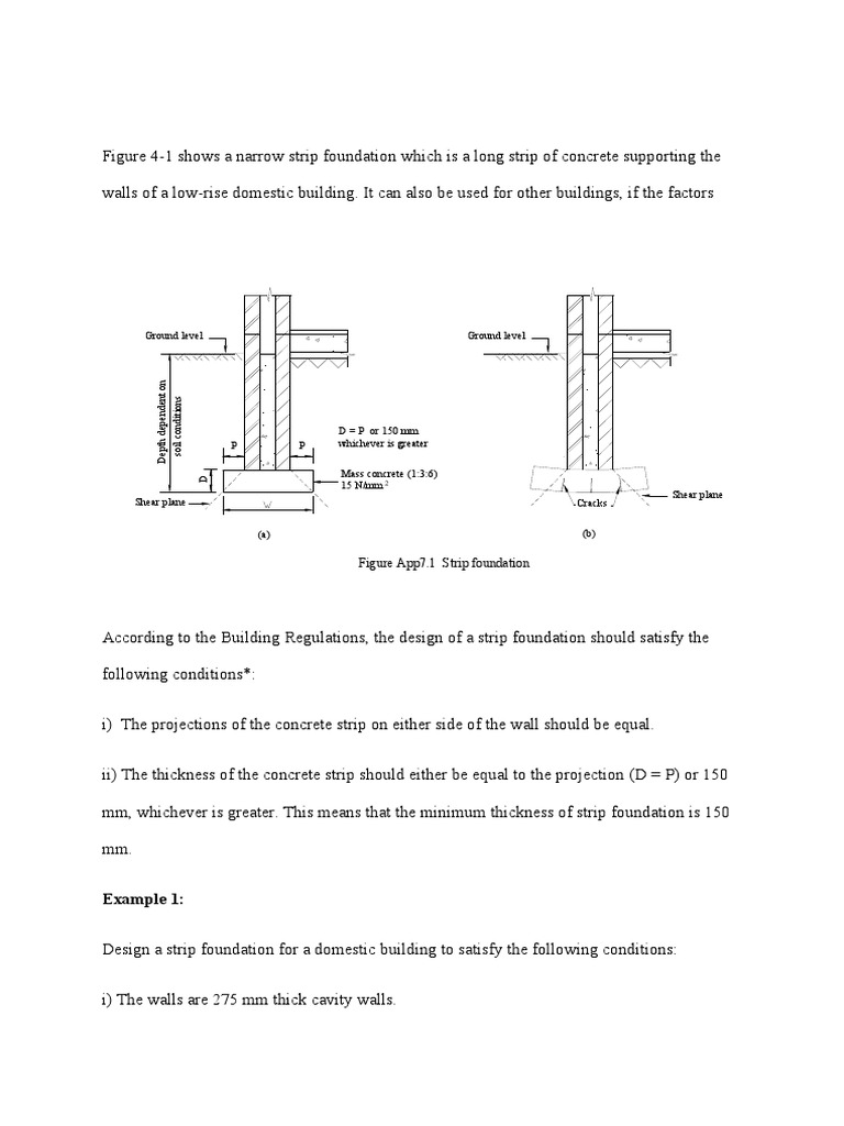 Example 1:: Ground Level Ground Level | PDF | Structural Engineering ...