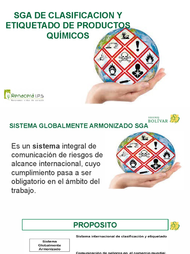 Clasificación y Etiquetado SGA de Químicos | PDF | Toxicidad | Química