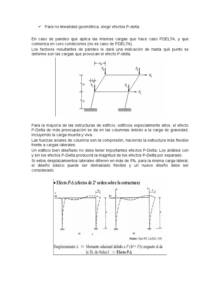 Efecto P Delta Parte 7 | PDF