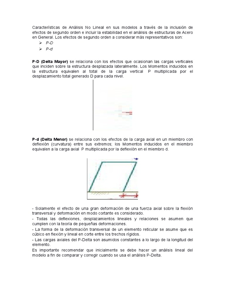 Efecto P Delta Parte 9 | PDF