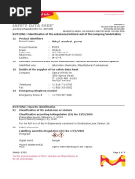MSDS of Petrol | PDF | Toxicity | Prevention