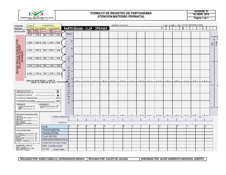 PARTOGRAMA | PDF