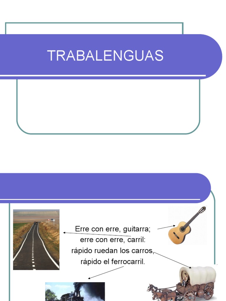 Trabalenguas Con R | PDF