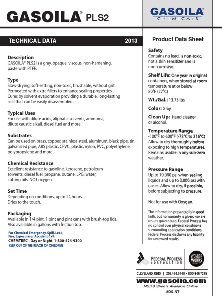 PLS2 Datos Tecnicos | PDF | Pipe (Fluid Conveyance) | Plastic