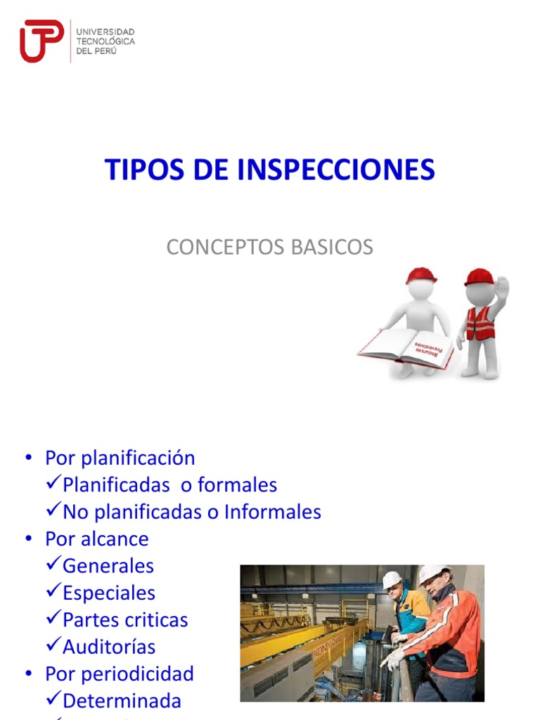 Tipos de Inspecciones | PDF