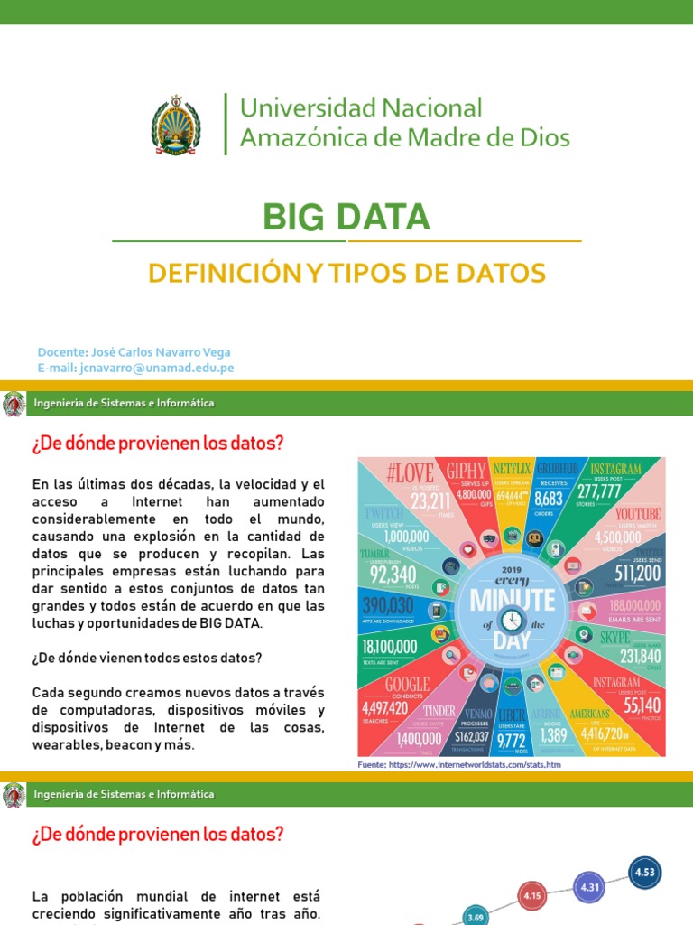 2 Definicion y Tipos de Datos | PDF | Big Data | Xml