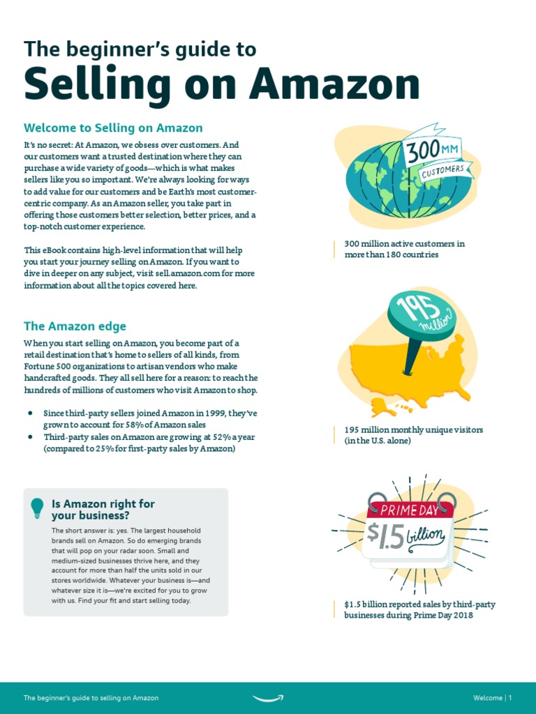 Beginners Guide To Selling On Amazon PDF | PDF | Brand | Sales