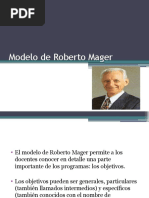 Modelo de Robert Mager | PDF | Evaluación | Aprendizaje