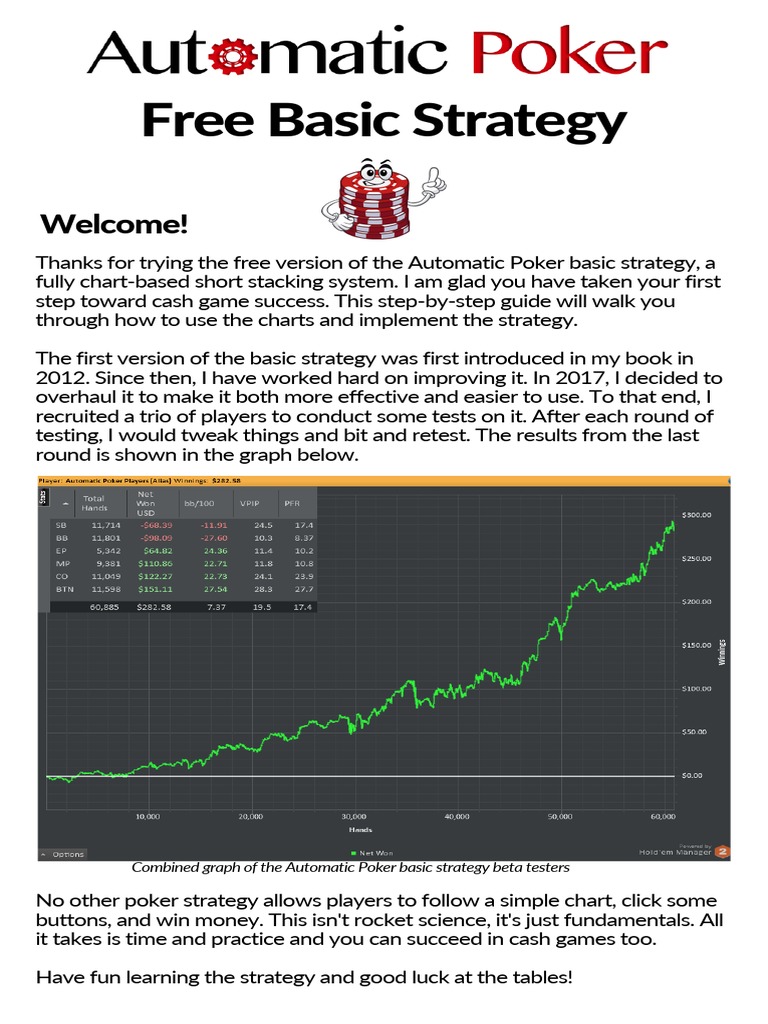 Basic Strategy Guide | PDF | Betting In Poker | Poker