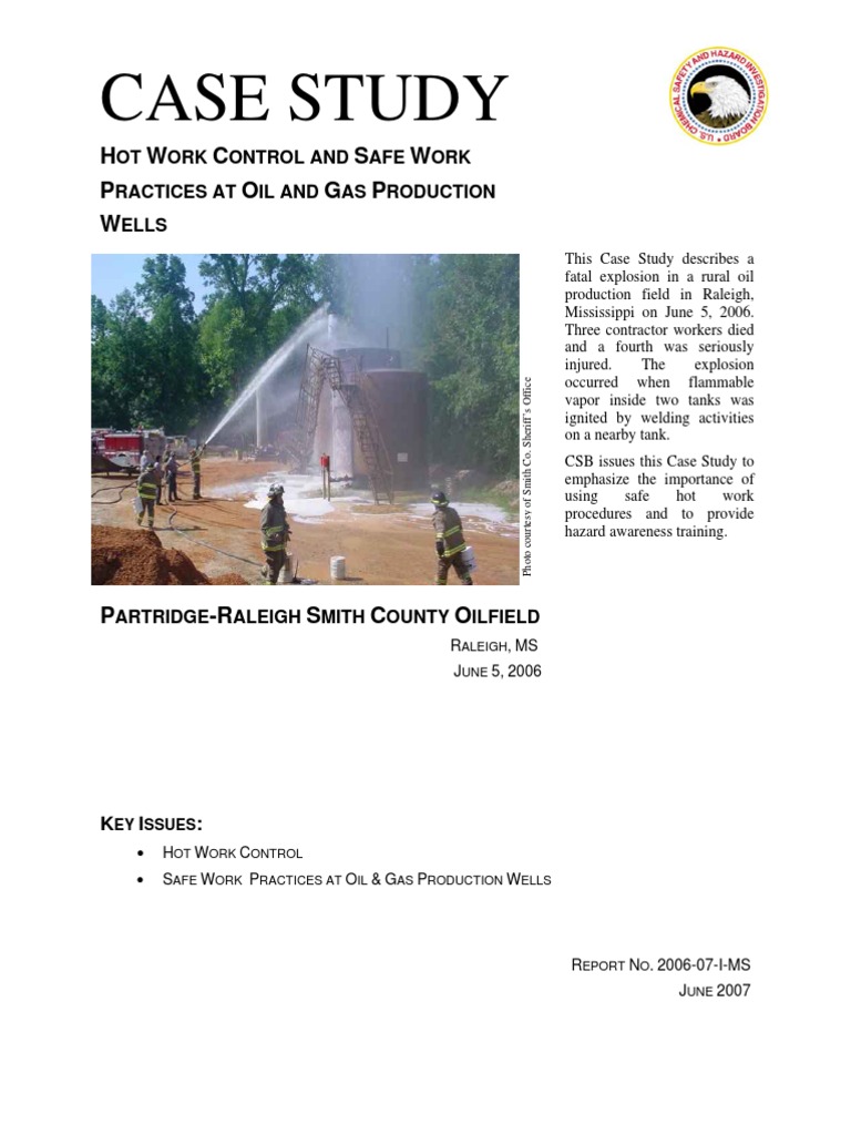 CSB Report | PDF | Occupational Safety And Health Administration ...