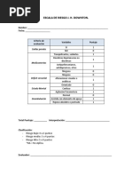 Escala OARS de Recursos Sociales | PDF | Salud y bienestar
