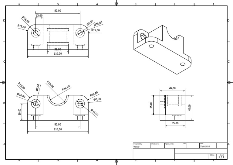 Engineering diagram showing dimensions, radii, and other technical ...