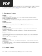 Imagery Worksheet | PDF