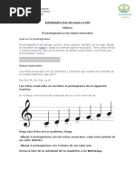 Cuaderno de Musica Gratis | PDF | Clave | Ritmo
