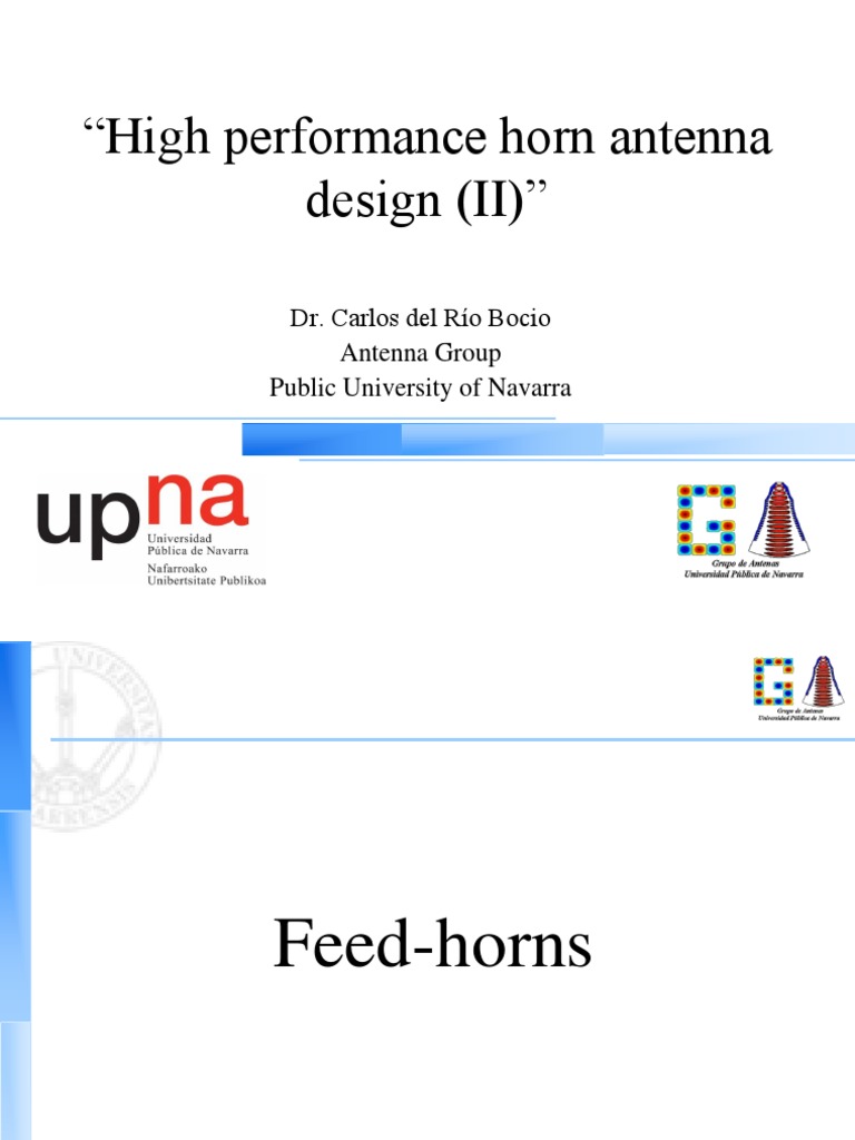 High Performance Horn Antenna Design II | PDF | Antenna (Radio ...