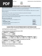 Caso Practico Presupuesto de Ventas | PDF | Presupuesto | Economias