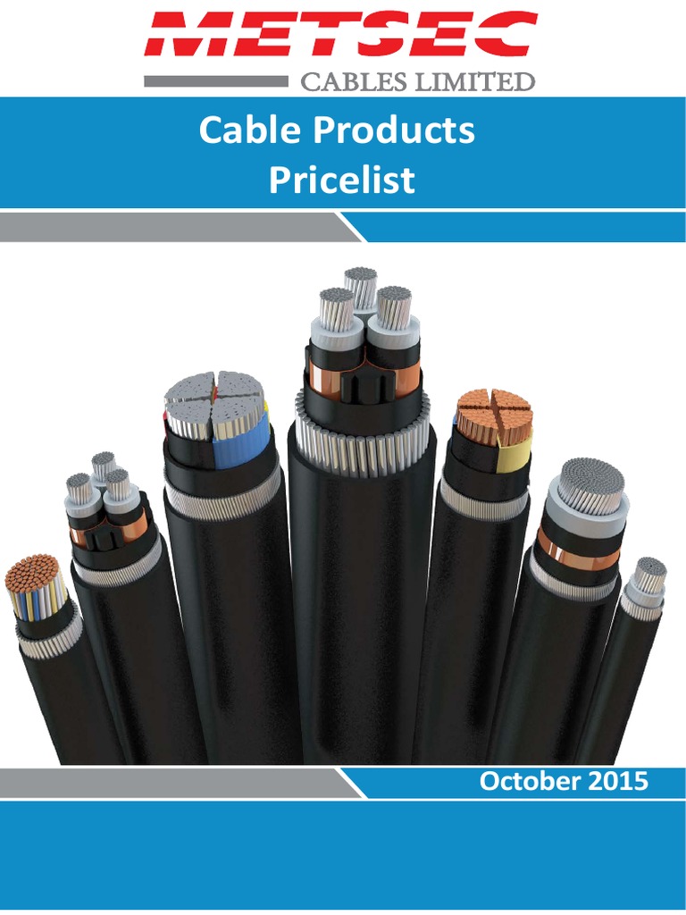 Cable Products Pricelist Cable Products Pricelist: Cable Products Price ...