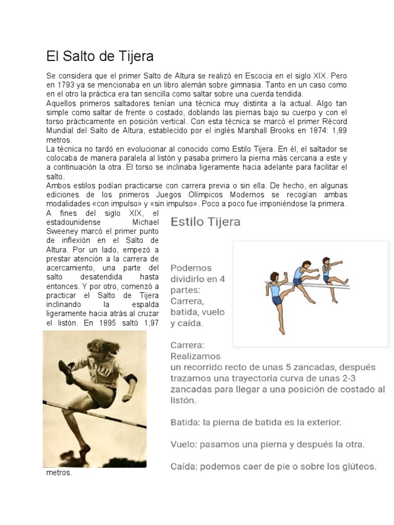 Salto Tijera | PDF