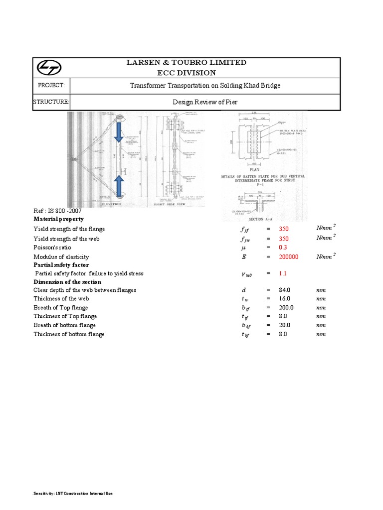 6 .Pier - Local | PDF | Buckling | Strength Of Materials
