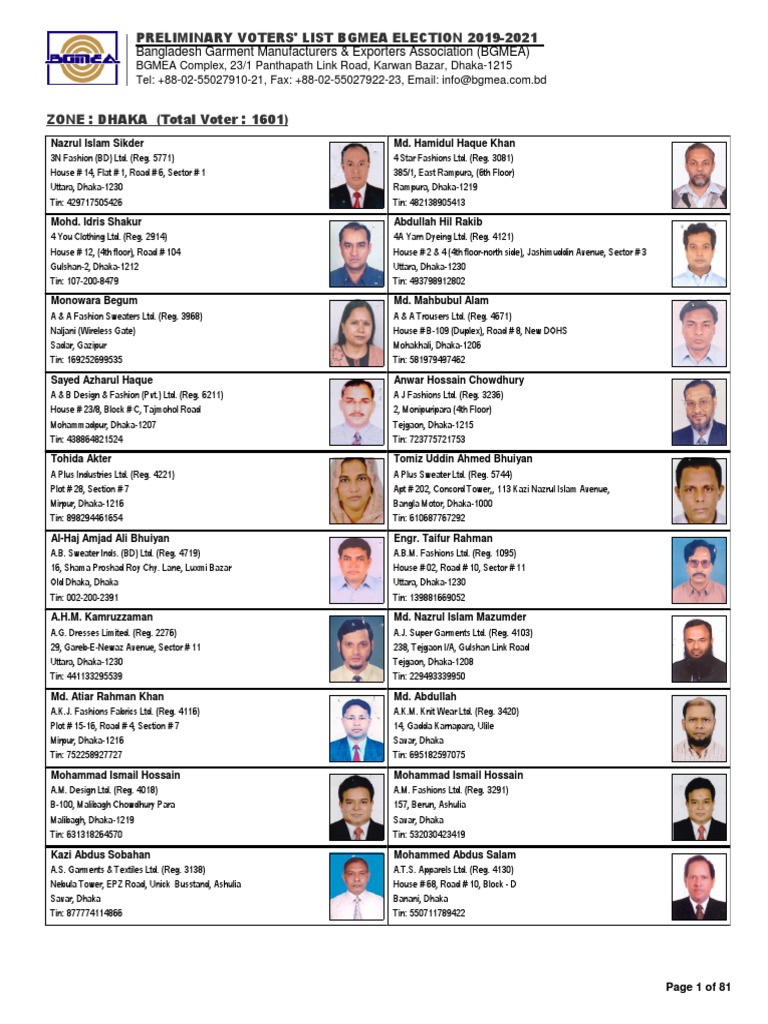 PreliminaryDhaka Zone 2019 2021 | PDF | Dhaka | World Politics