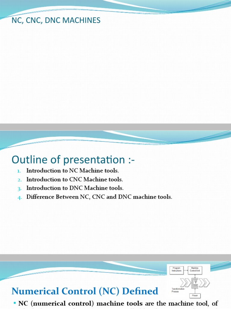 f1 NC CNC DNC | Download Free PDF | Numerical Control | Computer Program