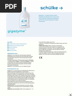 Cidezyme Detergent | PDF | Detergent | Enzyme