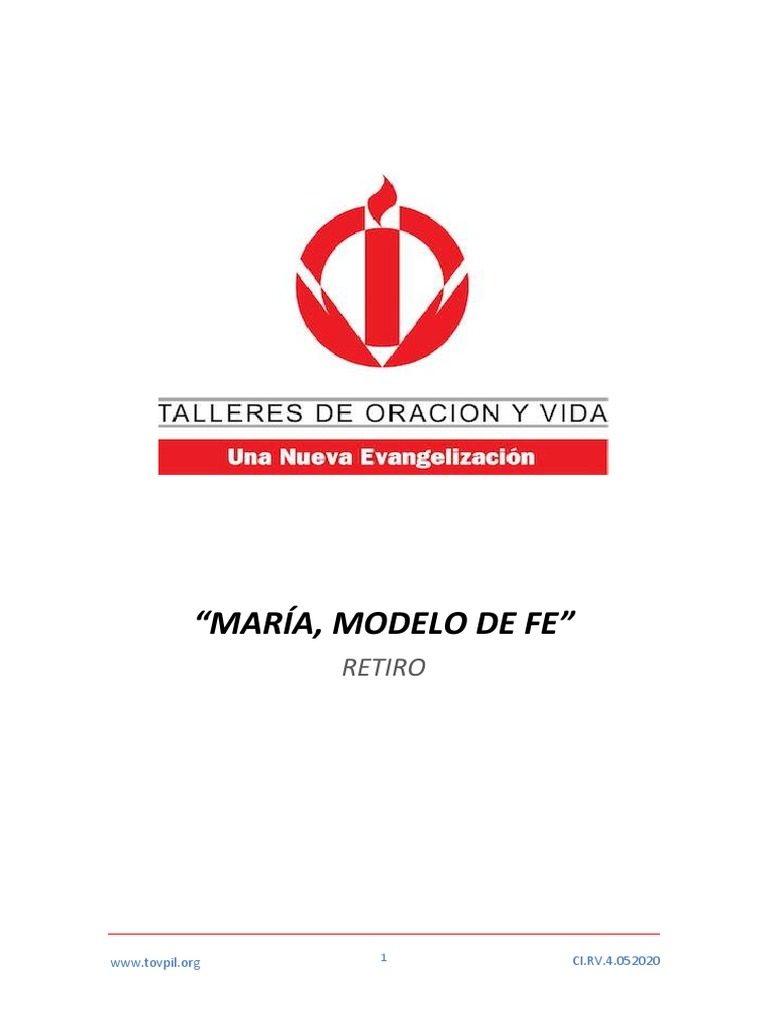 María Modelo de Fe | Descargar gratis PDF | Oración Cristiana | María ...
