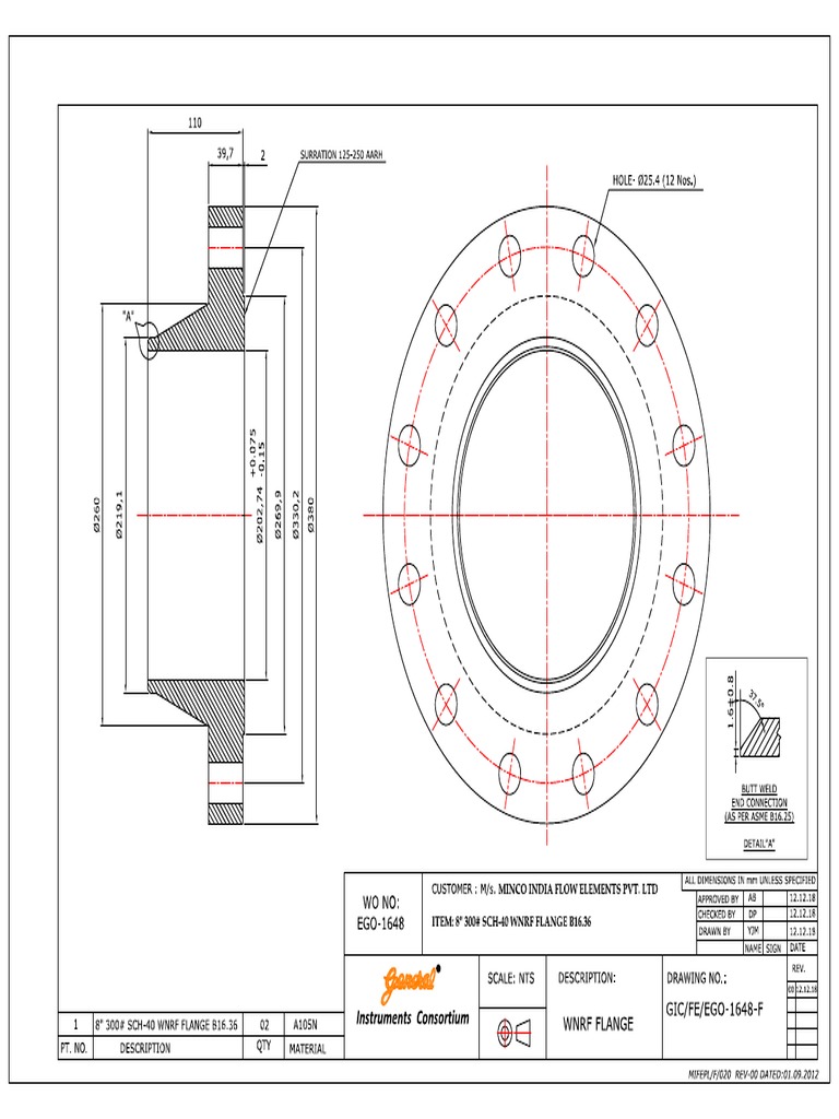 Flange DWG | PDF