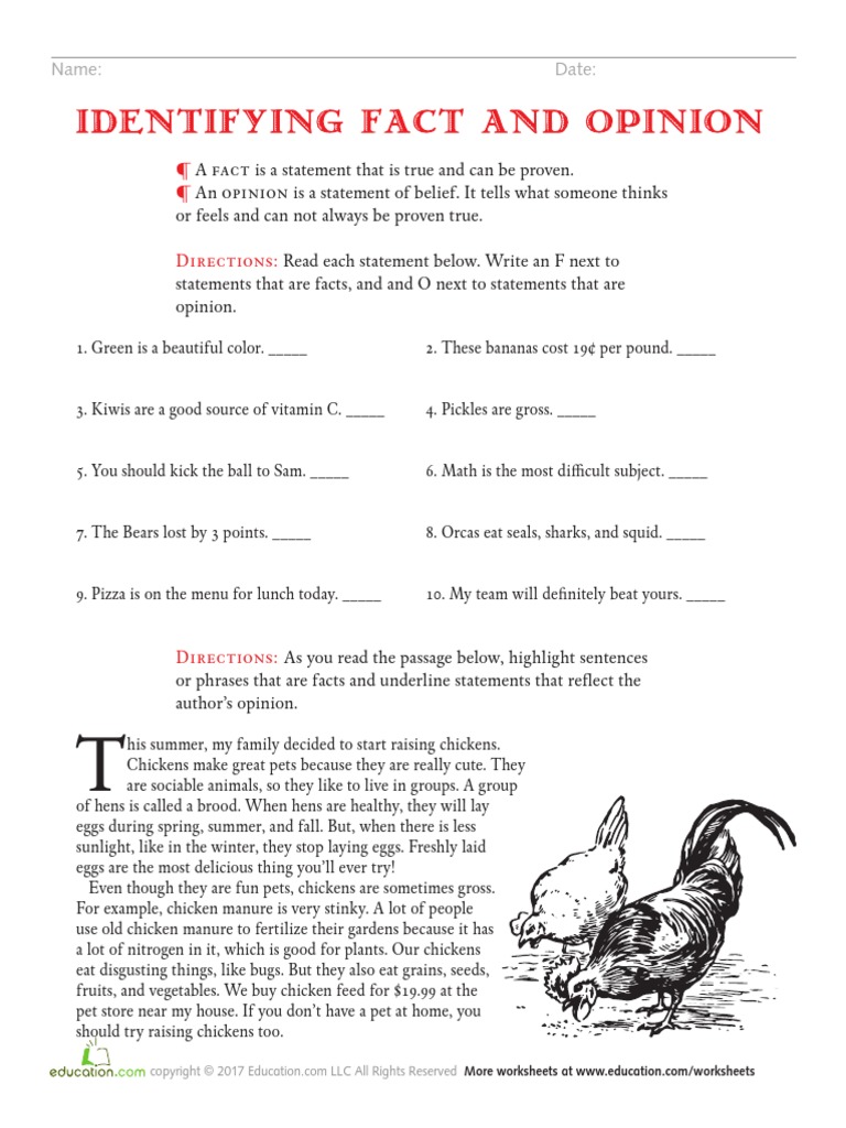 Identifying Fact and Opinion PDF | PDF