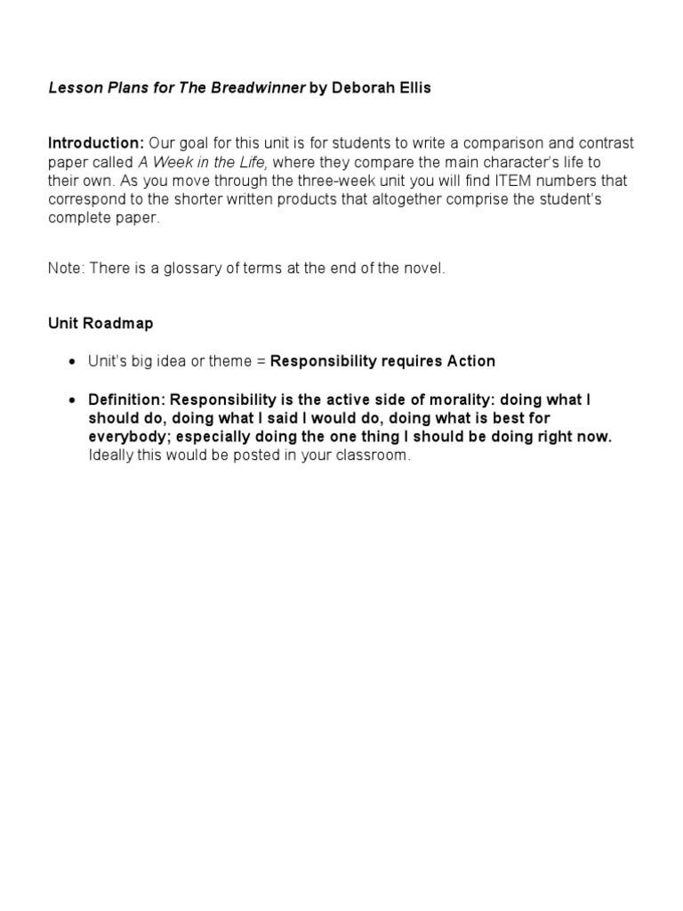 Santa Clara University Unit On The Breadwinner | PDF | Hijab | Women In ...