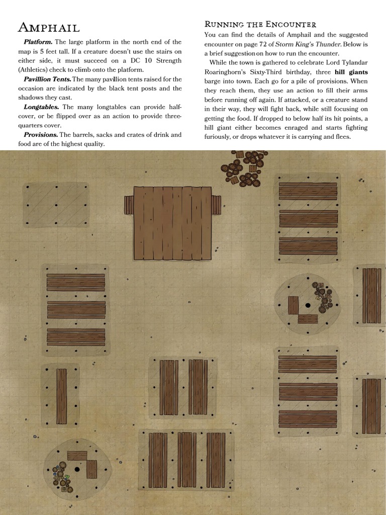 Amphail: Running The Encounter | PDF