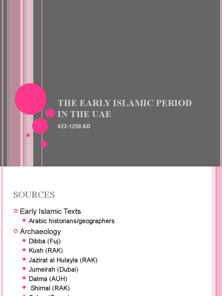 The Early Islamic Period in The UAE | PDF | Caliphate | Ali