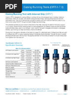 Volant Casing Running Tool (CRTi) Procedure - Pipe Handling System ...