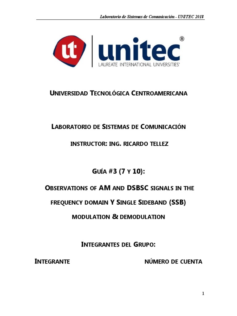 3er Lab SDC | PDF | Modulación de frecuencia | Modulación