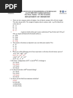 General Science Model Exam | PDF | Skin | Atoms