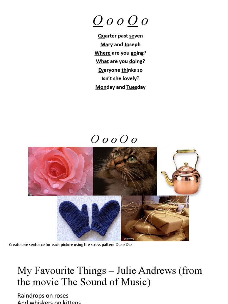 Jazz Chants - Pronunciation (Stress and Intonation) Lesson Plan | PDF