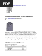 Denim Jean Production | PDF | Seam (Sewing) | Sewing