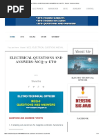 Eto Coc Written Examination Questions & Answers Part-1 | PDF | Semiconductors | Ac Power