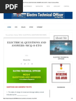 Eto Coc Written Examination Questions & Answers Part-1 | PDF | Semiconductors | Ac Power