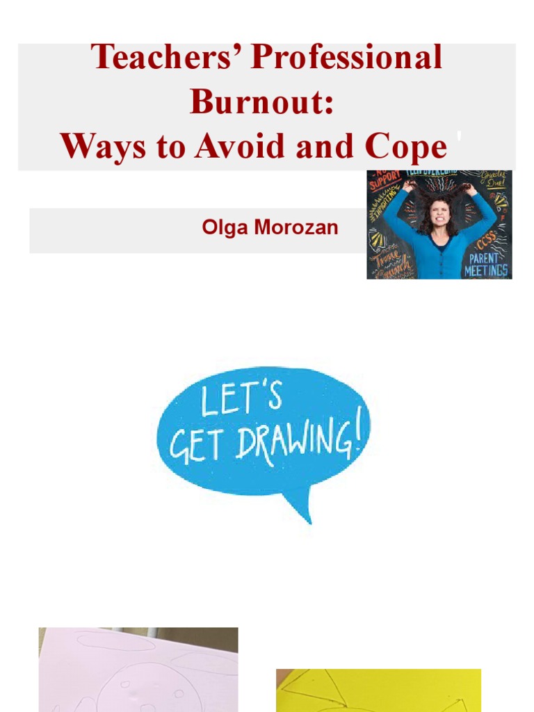 Coping Strategies for Teacher Burnout | PDF | Occupational Burnout ...