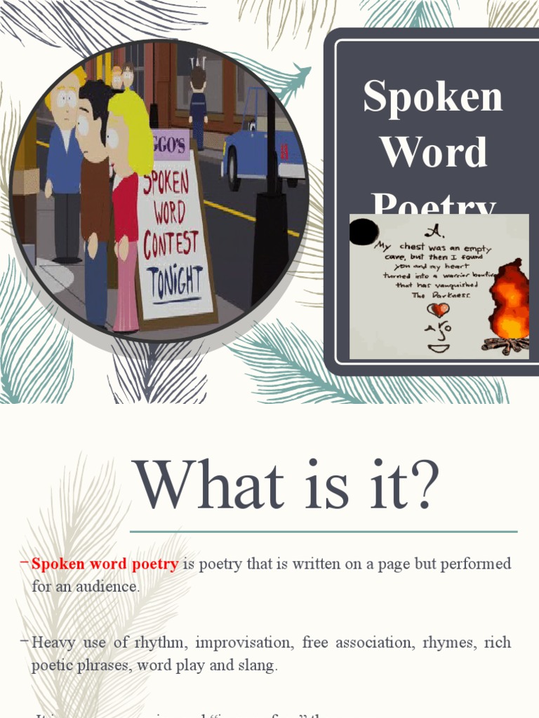 Essentials of Spoken Word Poetry | PDF | Spoken Word | Poetry