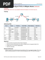 5.1.8 Packet Tracer - Configure Numbered Standard IPv4 ACLs - ILM | PDF | Computer Network ...