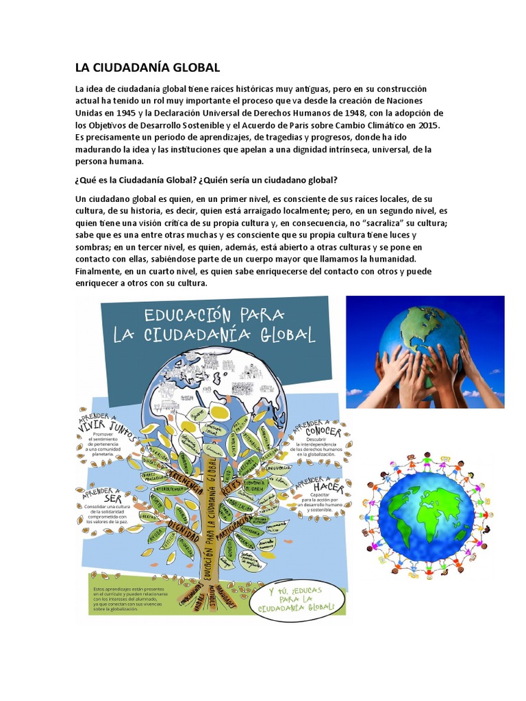 La Ciudadanía Global | PDF