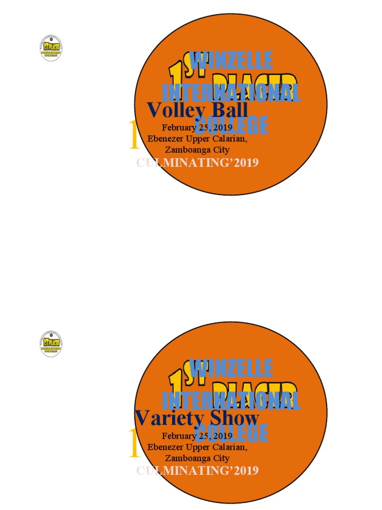 Winzelle International College Events 2018-2019 | PDF