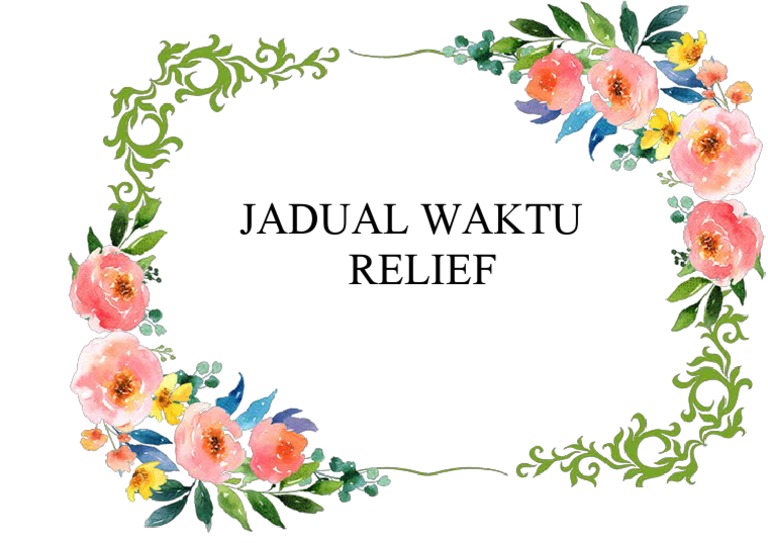 Muka JADUAL WAKTU | PDF