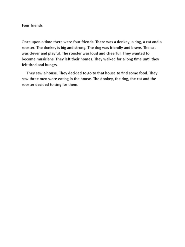 Four Friends | PDF