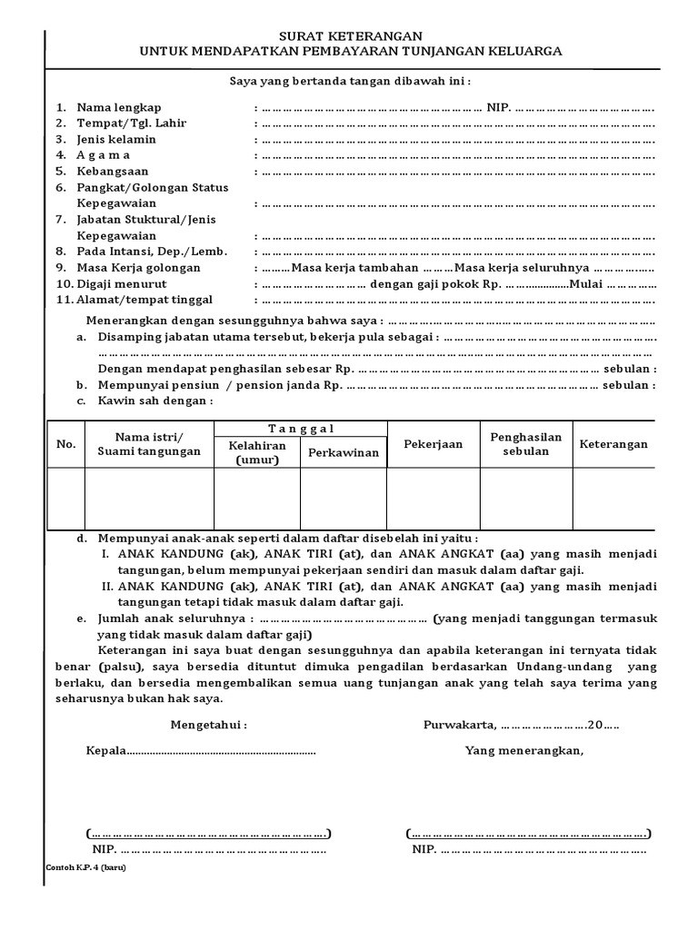 Format SKUMPTK | PDF